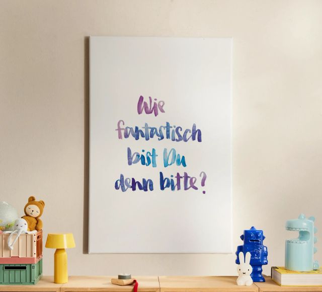 Fantastisch Blau | JUNIQE